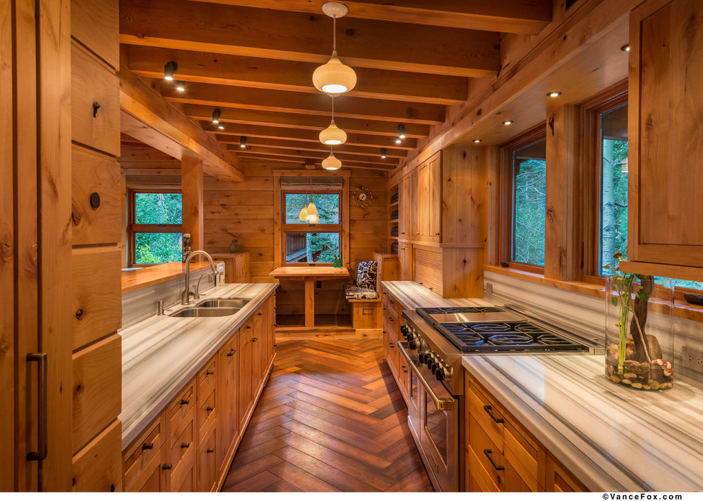 Ski Lodge - Alpine Meadows - Modern - Kitchen - Sacramento - by land to ...