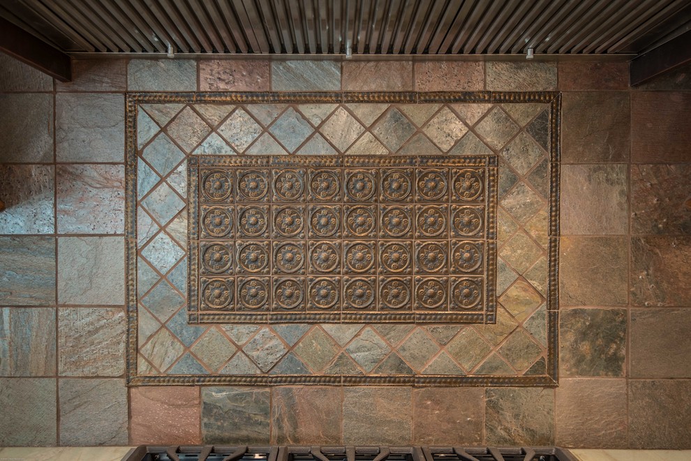 Slate in Style - Traditional - Kitchen - Boston - by Art of Tile and ...