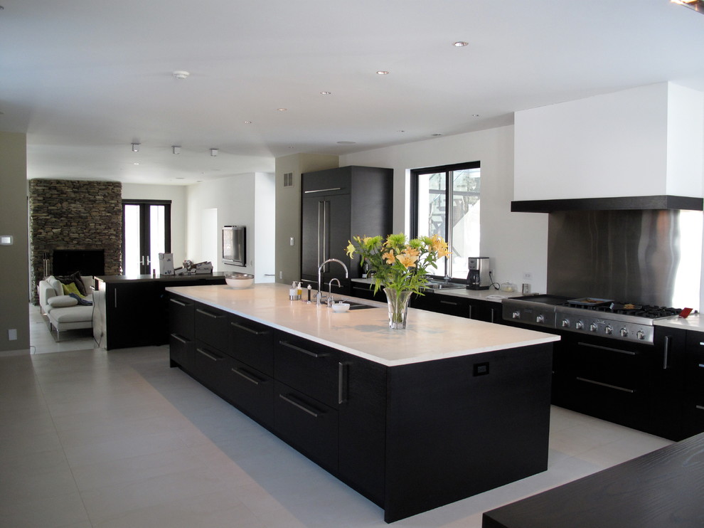 Slick Modern Kitchen - Door 13 Architects - Contemporary - Kitchen ...