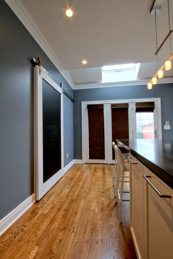Sliding Barn Door Track, Kitchen Laundry Room Door - Contemporary ...