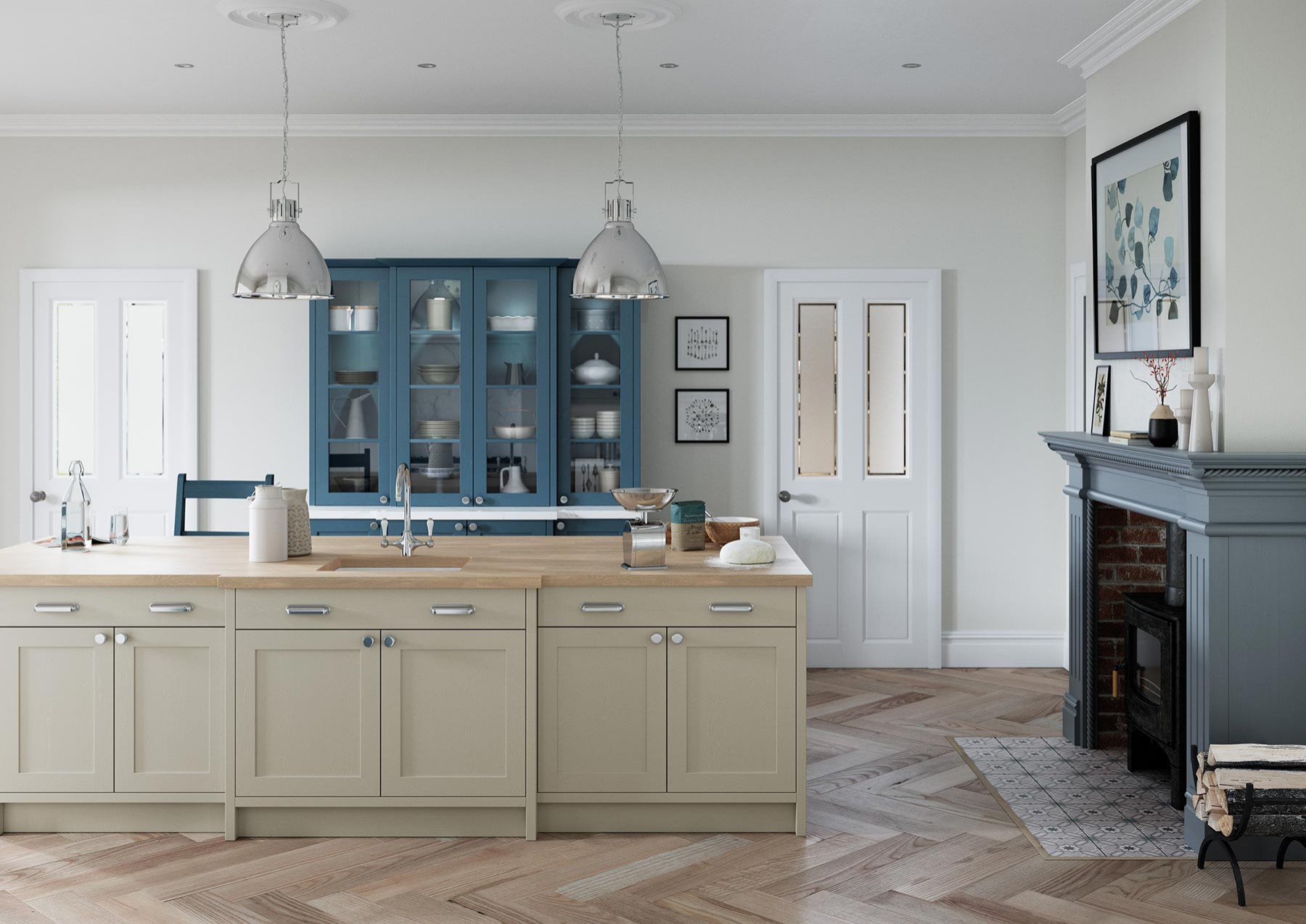 19 Ideas for Kitchen Display Units | Houzz UK