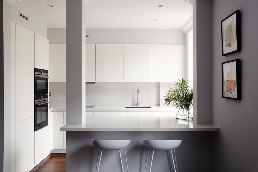 Small Apartment Kitchens - Knightsbridge, London - Modern - Kitchen ...