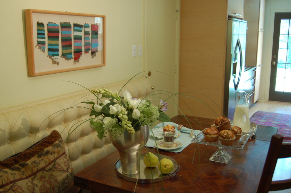 Small Dallas Ranch: Galley Style Kitchen - Transitional - Kitchen ...