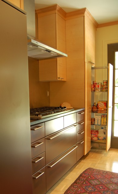 Small Galley Kitchen in 50's Ranch - Modern - Kitchen - Dallas - by ...