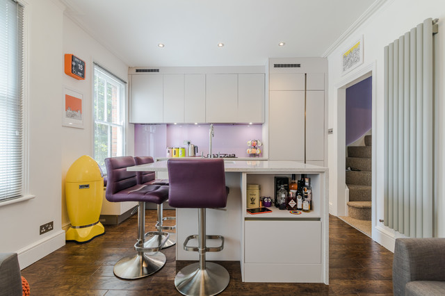 Small Kitchen Ideas - Modern - Kitchen - London - by LWK London ...