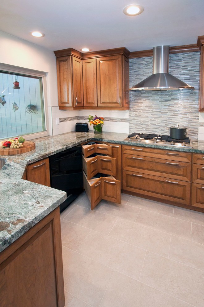 Small kitchen, max storage - Transitional - Kitchen - San Francisco ...