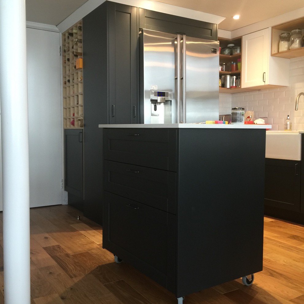 Small Kitchen - Contemporary - Kitchen - London - by Solid Furniture ...