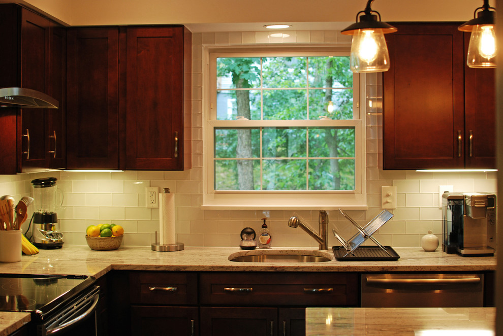 Small Kitchen Window - Contemporary - Kitchen - DC Metro - by FA Design ...