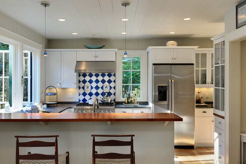 Small Point Cottage - Beach Style - Kitchen - Portland Maine - by ...