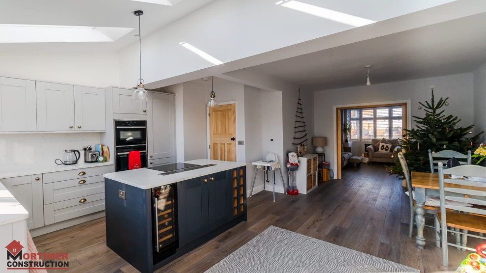 Small Rear Extension Linking Onto an Existing Full Ground Floor Remodel ...