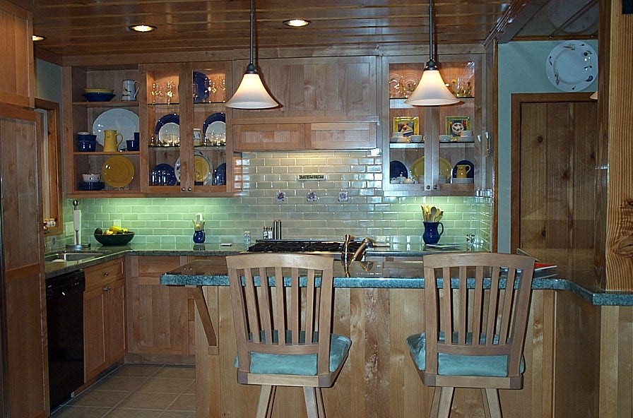 Small Tahoe Cabin Home - Rustic - Kitchen - Other - by The Design ...