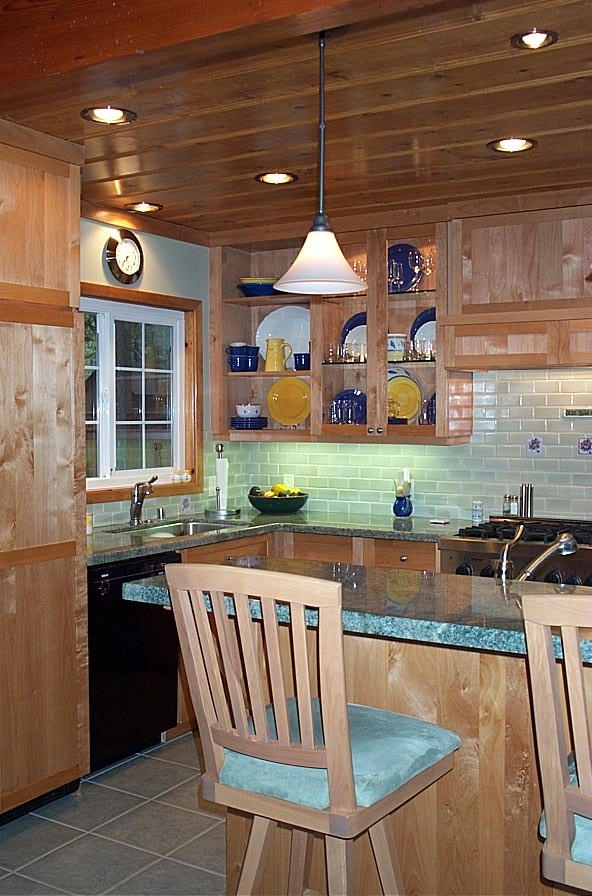 Small Tahoe Cabin Home - Rustic - Kitchen - Other - by The Design ...