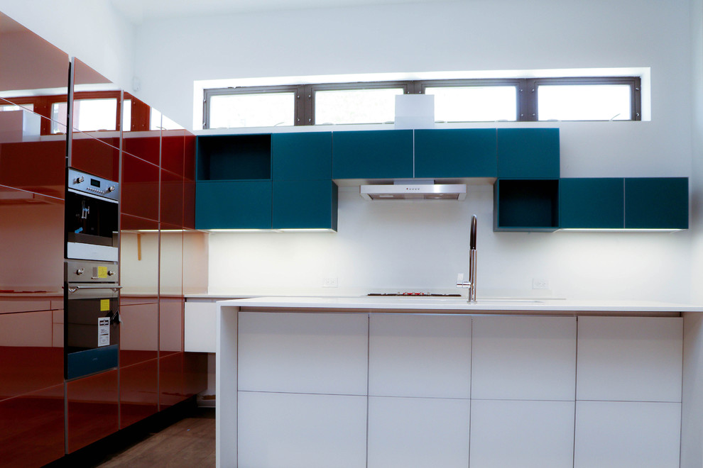Smeg Appliances & Scavolini's Tetrix Design - Moderne - Cuisine - New ...