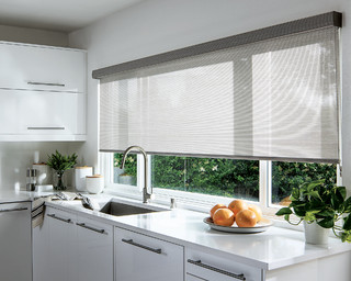 Smith & Noble Roller Shades - Contemporary - Kitchen - Los Angeles - by ...