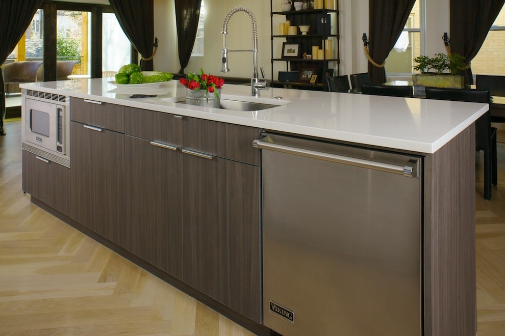 Smoky Pear Cabinets - Contemporary - Kitchen - Denver - by kabi kitchen ...