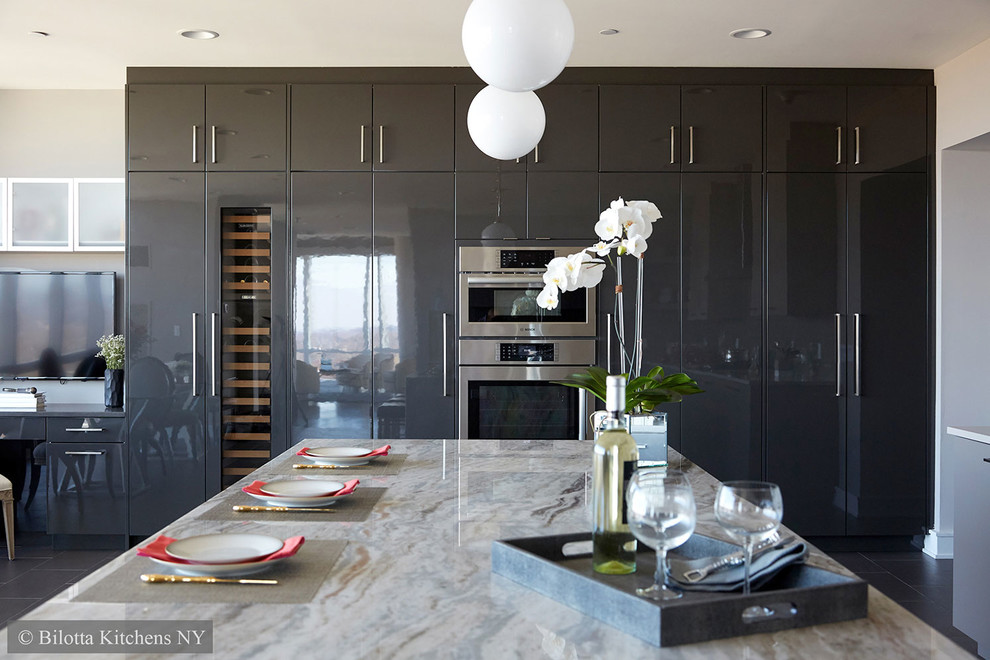 Soft Modern Kitchen - Modern - Kitchen - New York - by Artcraft ...