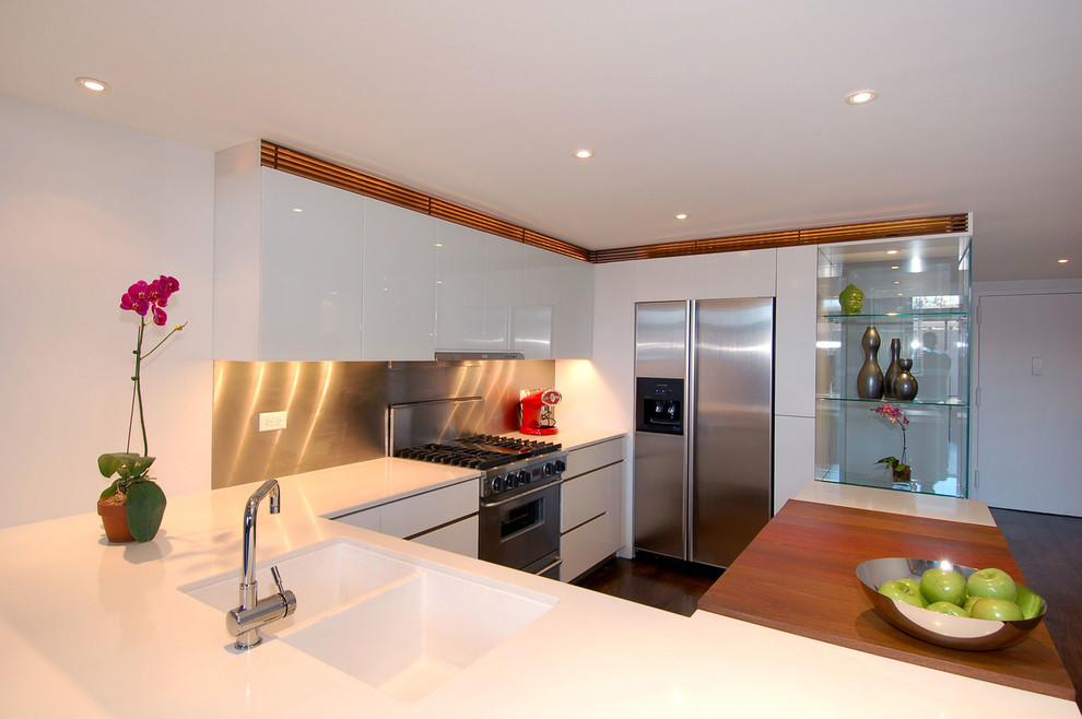SoHo Duplex - Contemporary - Kitchen - New York - by Raad Studio | Houzz