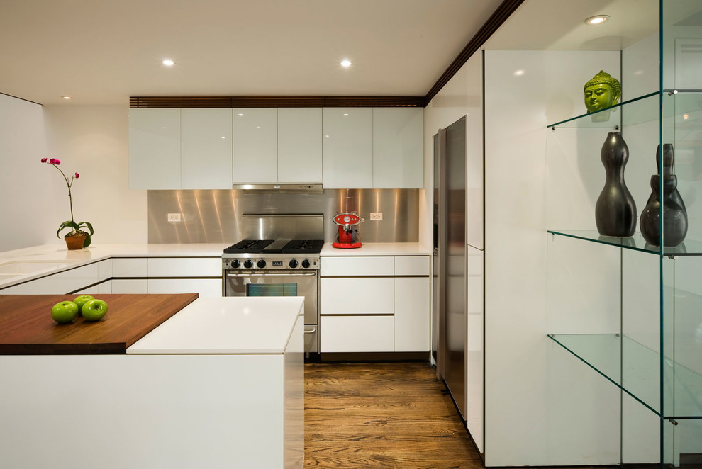 SoHo Duplex - Contemporary - Kitchen - New York - by Raad Studio | Houzz