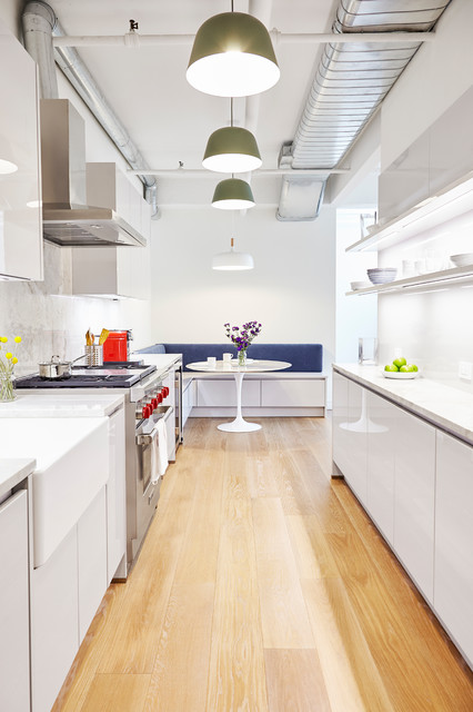 Soho Loft - Contemporary - Kitchen - New York - by Lauren Rubin ...