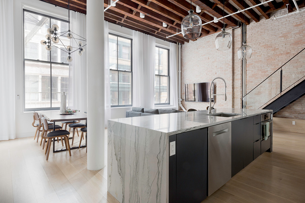 SoHo Loft Rework - Modern - Kitchen - New York - by Dixon Projects | Houzz