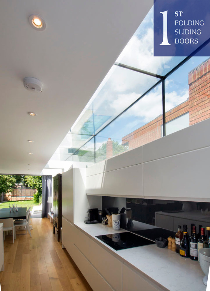 Solar Reflective Glass Roof - Modern - Kitchen - London - by User | Houzz