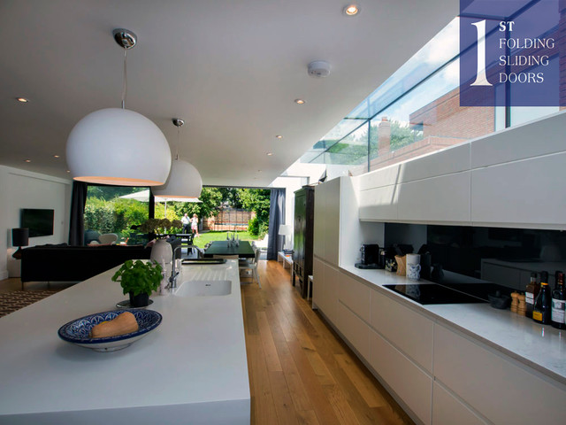 Solar Reflective Glass Roof - Modern - Kitchen - London - by 1st ...