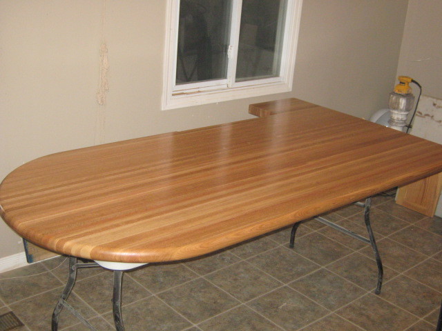 Solid Oak Counter Top - Kitchen - Toronto - by Turner Custom Wood ...
