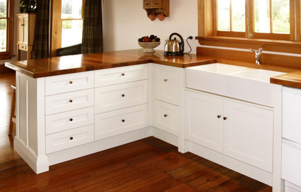 Solid Wood Kitchen Bench Tops - Traditional - Kitchen - Auckland - by ...