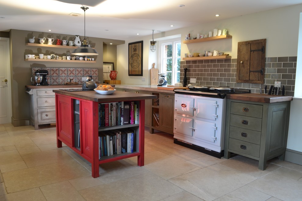 Somerset bespoke kitchen - Farmhouse - Kitchen - Devon - by Arnolds Kitchens | Houzz