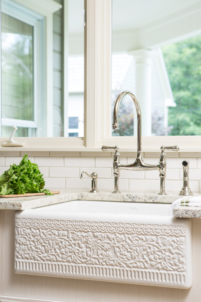 Sophisticated Country Manor Kitchen - Traditional - Kitchen - Other ...