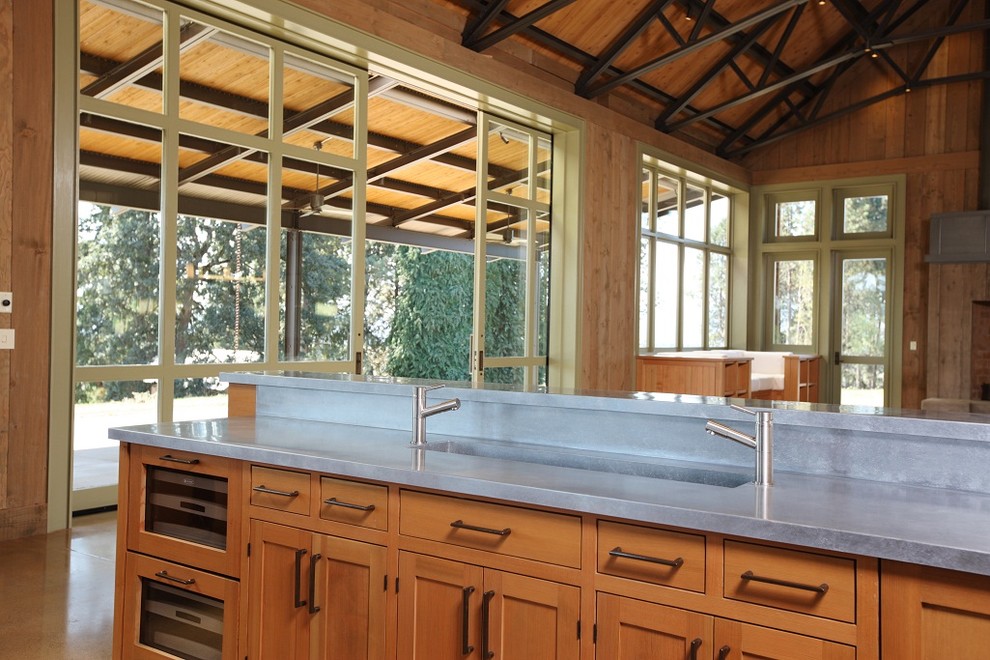 Soter Vineyard Tasting Room - Farmhouse - Kitchen - Portland - by Solid ...