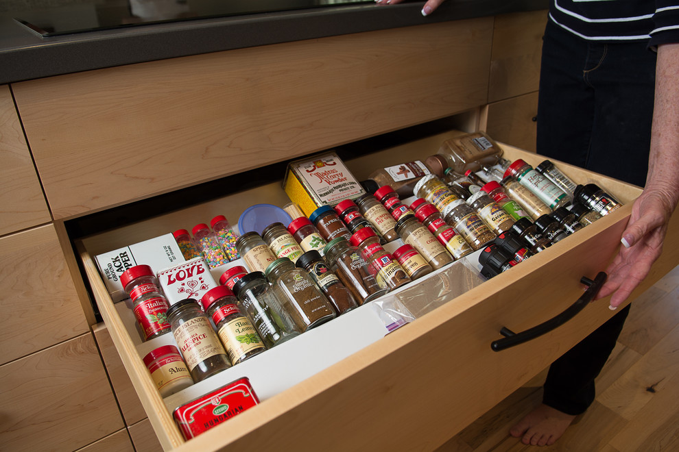 Southeast Portland Kitchen Remodel - Roll Out Dining Table ...