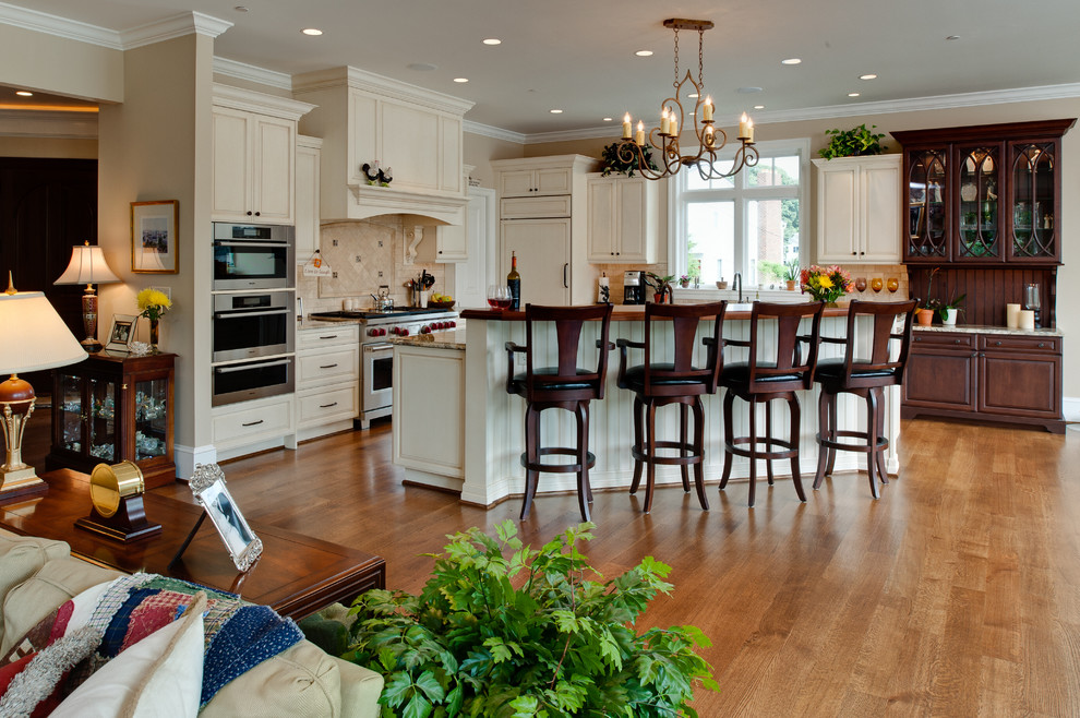 Spa Creek Waterfront - Traditional - Kitchen - Baltimore - by Riley ...
