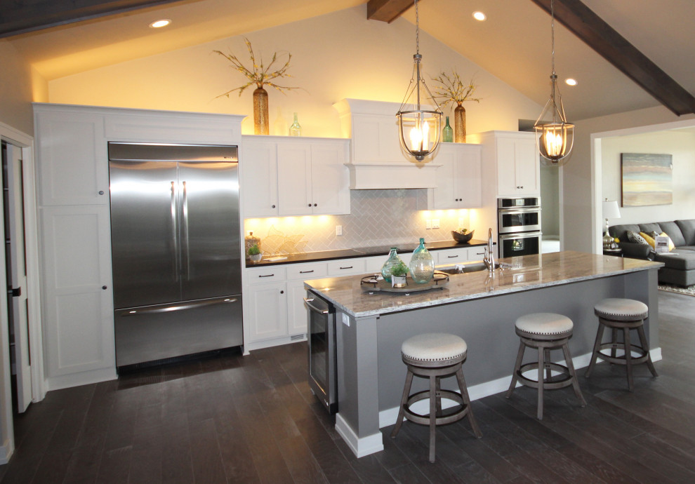 Spacious, Open Concept Ranch Style Home - Transitional - Kitchen ...