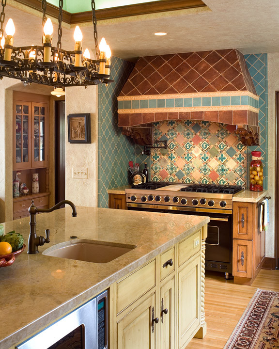 Spanish Colonial Styled Kitchens and Baths From Quality Custom ...