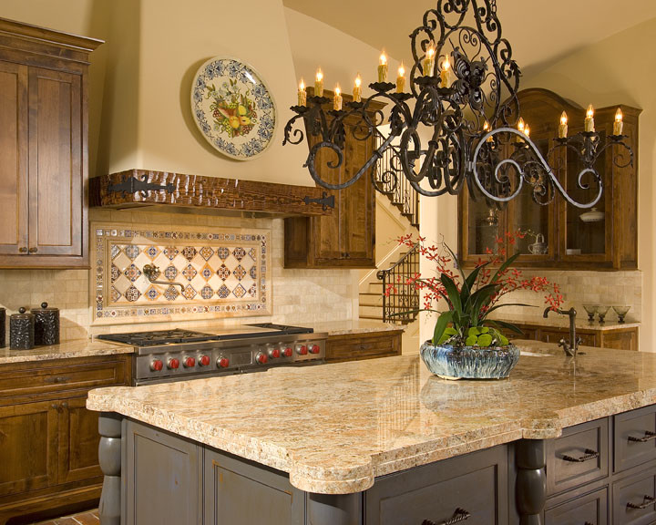 Spanish Mediterranean - Mediterranean - Kitchen - San Diego - by ...
