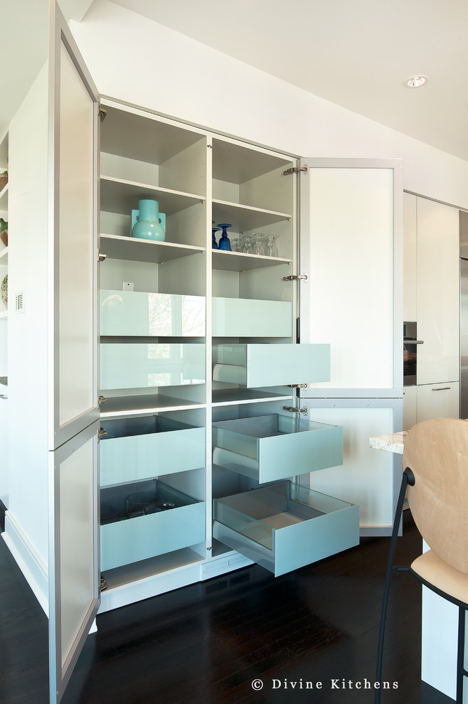 Sparkling Glass - Modern - Kitchen - Boston - by Divine Design Center ...