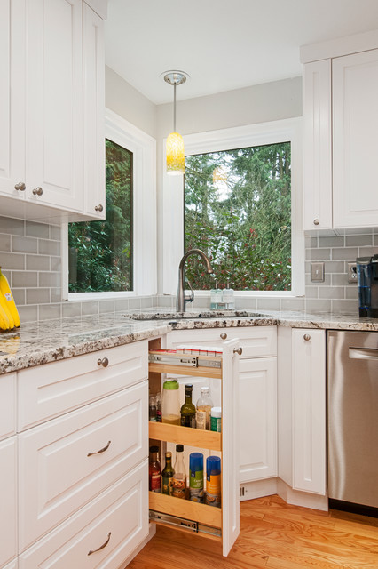 Spice & Oil Pull Out - Contemporary - Kitchen - Seattle - by ...