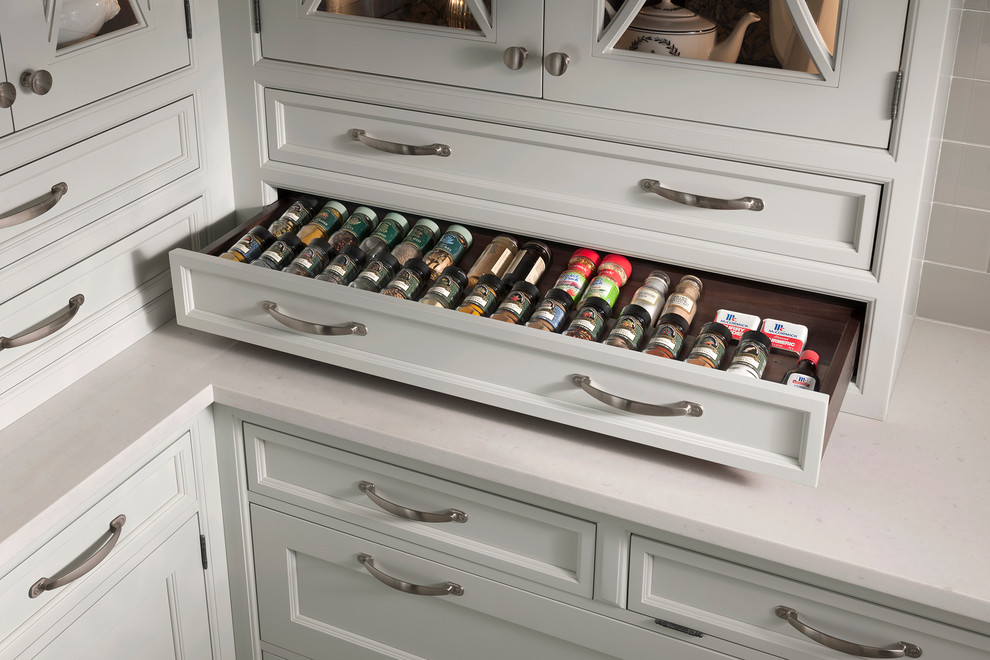 Spice Drawer - Traditional - Kitchen - Other - by Wood-Mode Fine Custom ...