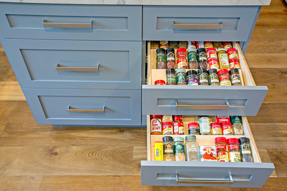 Spice drawers - Transitional - Kitchen - San Diego - by UNIQ Kitchen ...