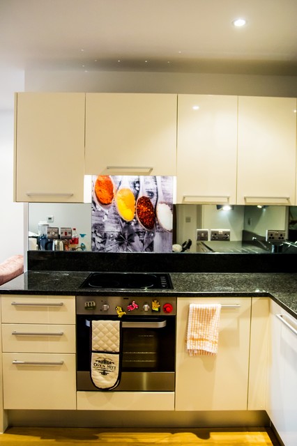 "SPICES" Custom Printed Kitchen Splashback by CreoGlass Design - Modern ...