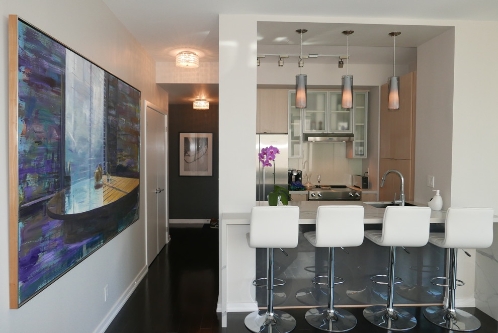 Spire Bachelor Pad - Contemporary - Kitchen - Toronto - by High Street ...