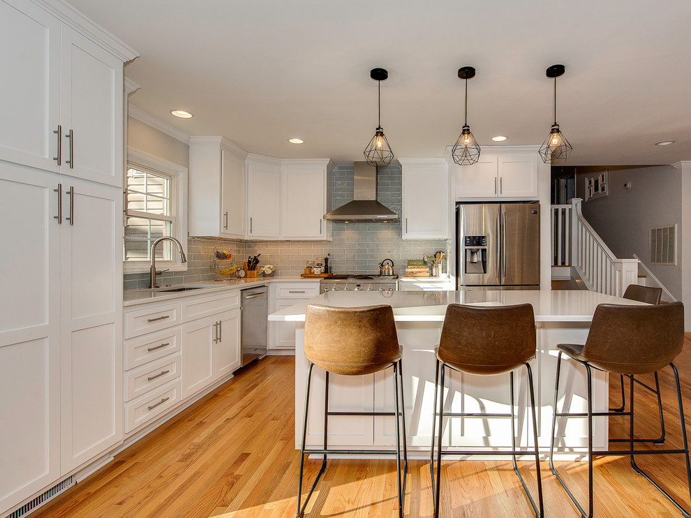 Split level home remodel - Traditional - Kitchen - Charlotte - by ...