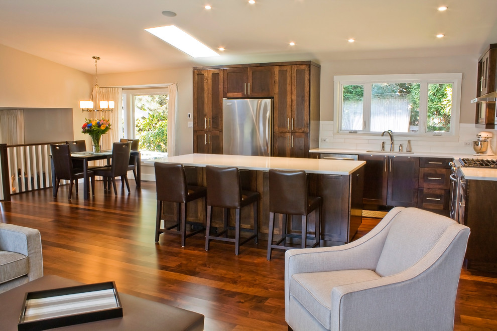 Split Level Renovation - Transitional - Kitchen - Vancouver - by ...