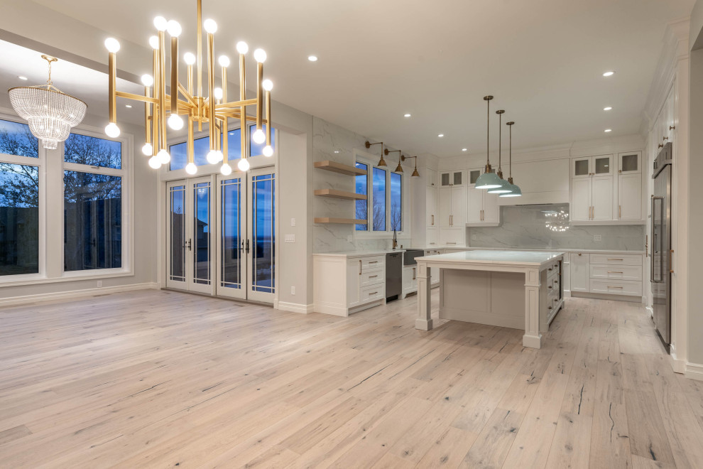 Springbank Hill | Modern Prairie: Kitchen/Living Room - Modern ...