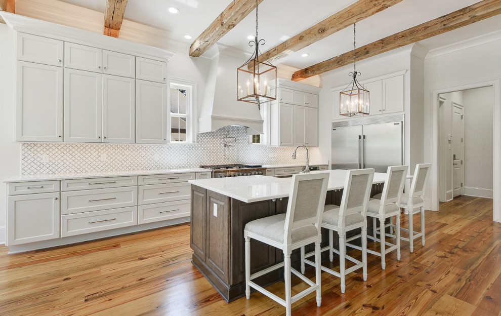 Square Hanging Lantern by Bevolo - Traditional - Kitchen - New Orleans ...