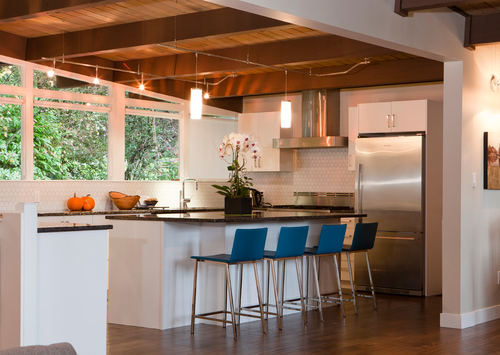 St. James Residence - Midcentury - Kitchen - Vancouver - by Kendall ...