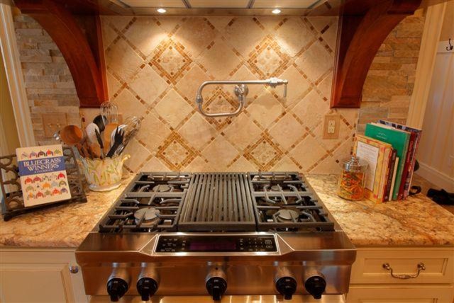 Stacye Love Homearama Kitchen Splash - Traditional - Kitchen ...