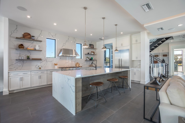 Stadium Home 2.0 at TIAA Bank Field - Moderno - Cocina - Jacksonville ...