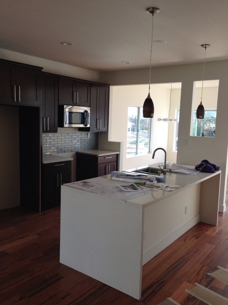 Stage-Gorgeous Modern Home in North Park, San Diego - Contemporary ...